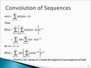 Z Transform And Inverse Z Transform - Signal And Systems | PPT
