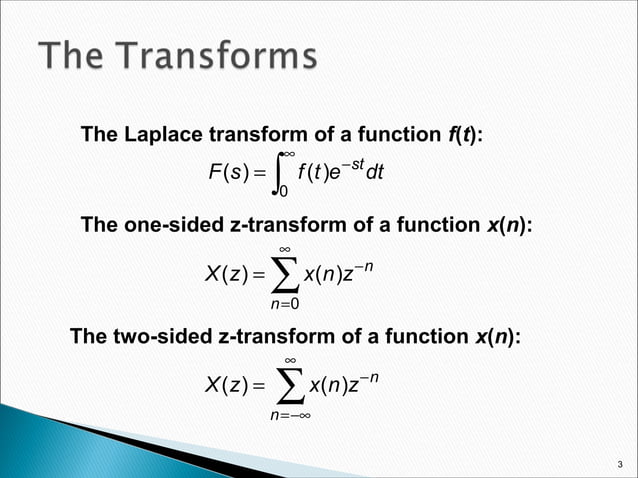 Z Transform And Inverse Z Transform - Signal And Systems | PPT