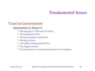 Encryption & interception of communication | PPT
