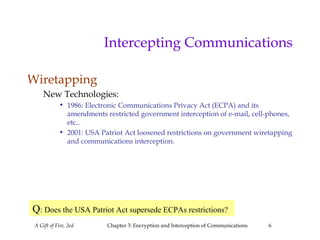 Encryption & interception of communication | PPT