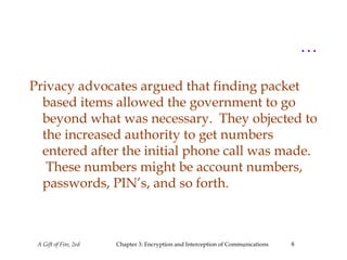 Encryption & interception of communication | PPT