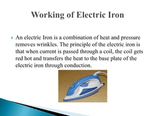 Electric Iron | PPTX