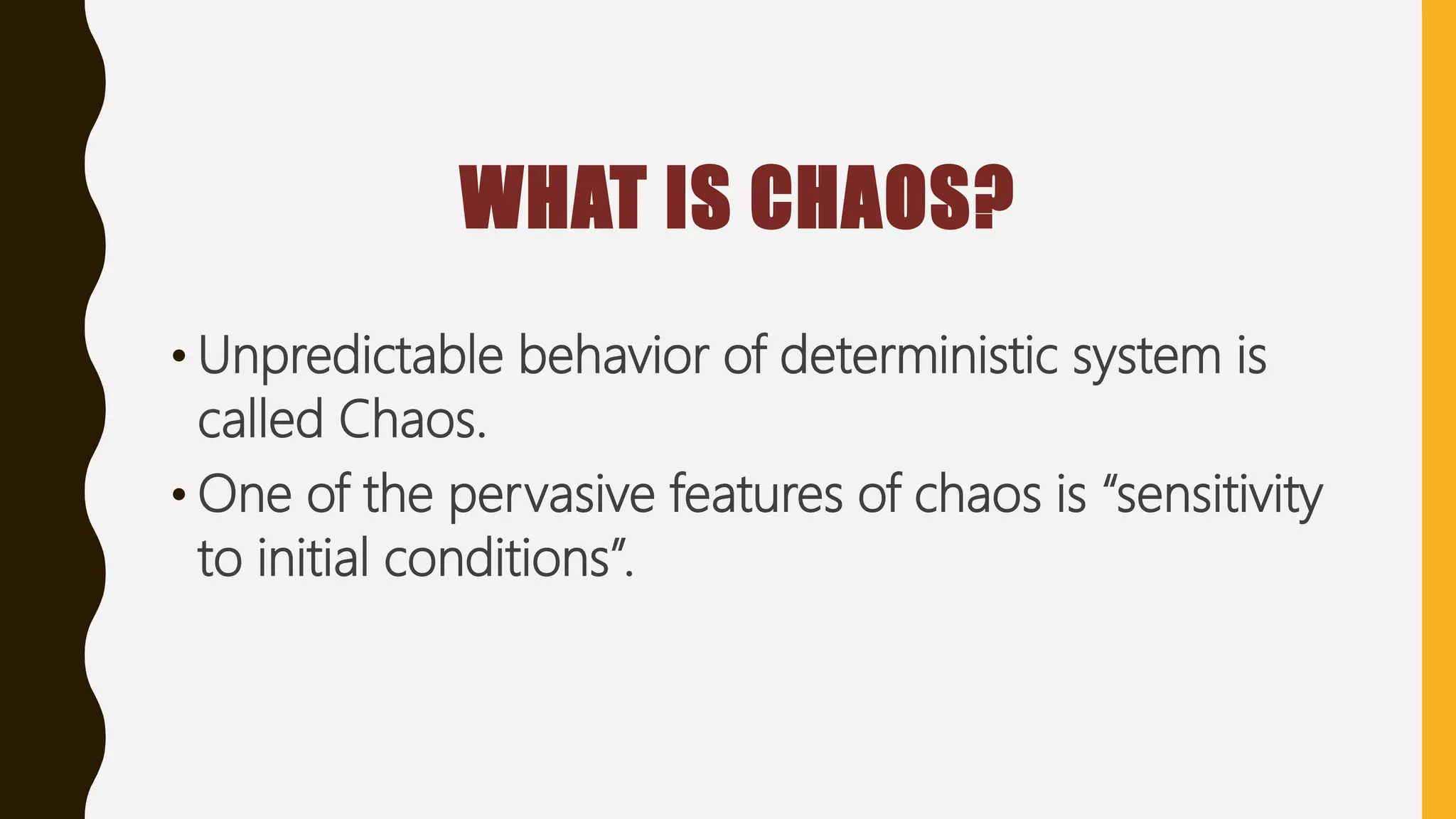Lorenz Model And Chaos Butterfly Effect Pptx Physics Science