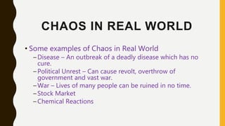 Lorenz Model and chaos , butterfly effect | PPTX