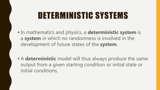 Lorenz Model and chaos , butterfly effect | PPTX