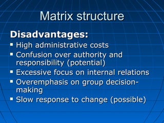 Organization Structure | PPT