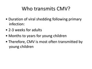 CONGENITAL INFECTION (Cytomegalovirus & Toxoplasmosis) | PPTX