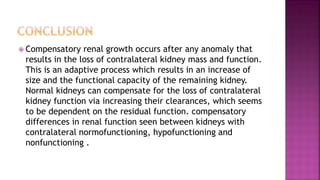 kidney - ADAPTIVE CHANGES OF KIDNEY IN KIDNEY DISEASES | PPTX