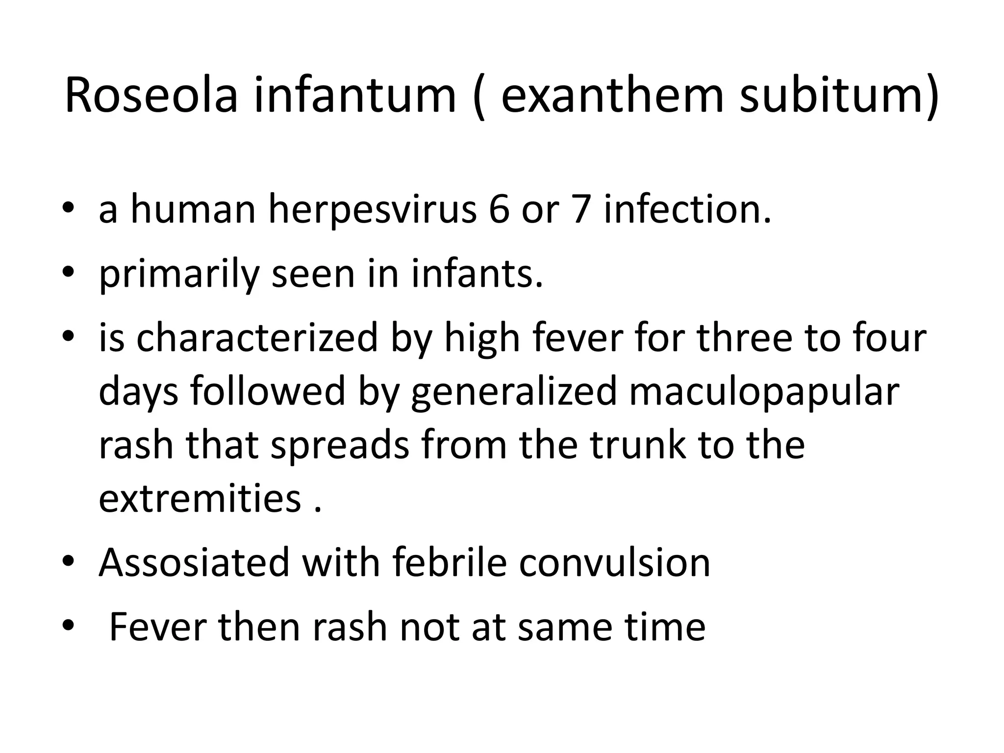 rashes - different types of rashes & diagnosis | PPTX | Infectious ...