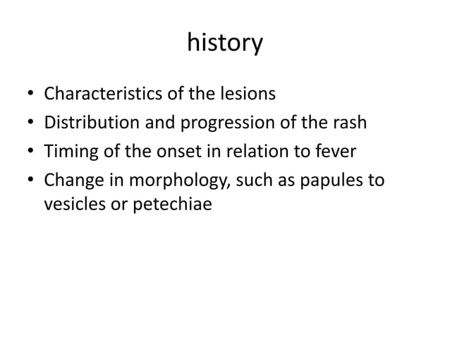 rashes - different types of rashes & diagnosis | PPTX | Infectious ...
