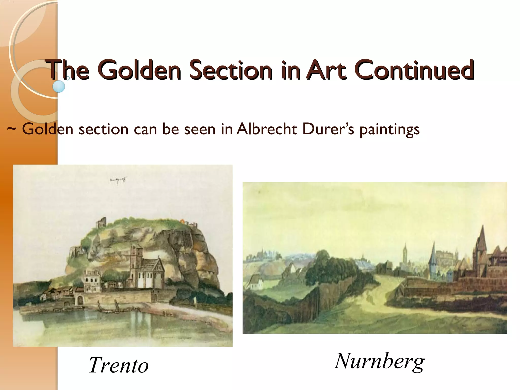 golden section | PPT
