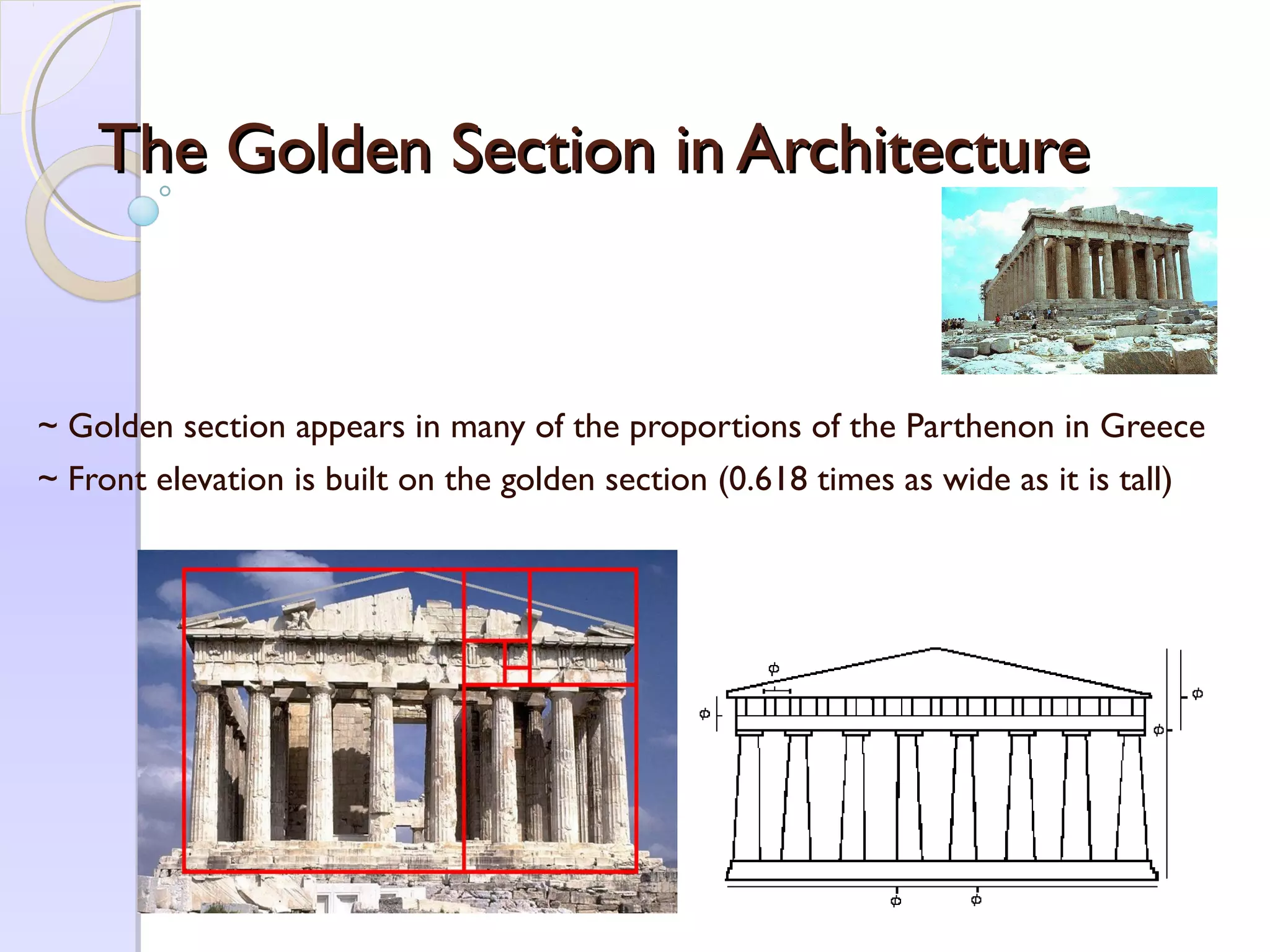 golden section | PPT