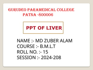 The human liver function & structure.pptx