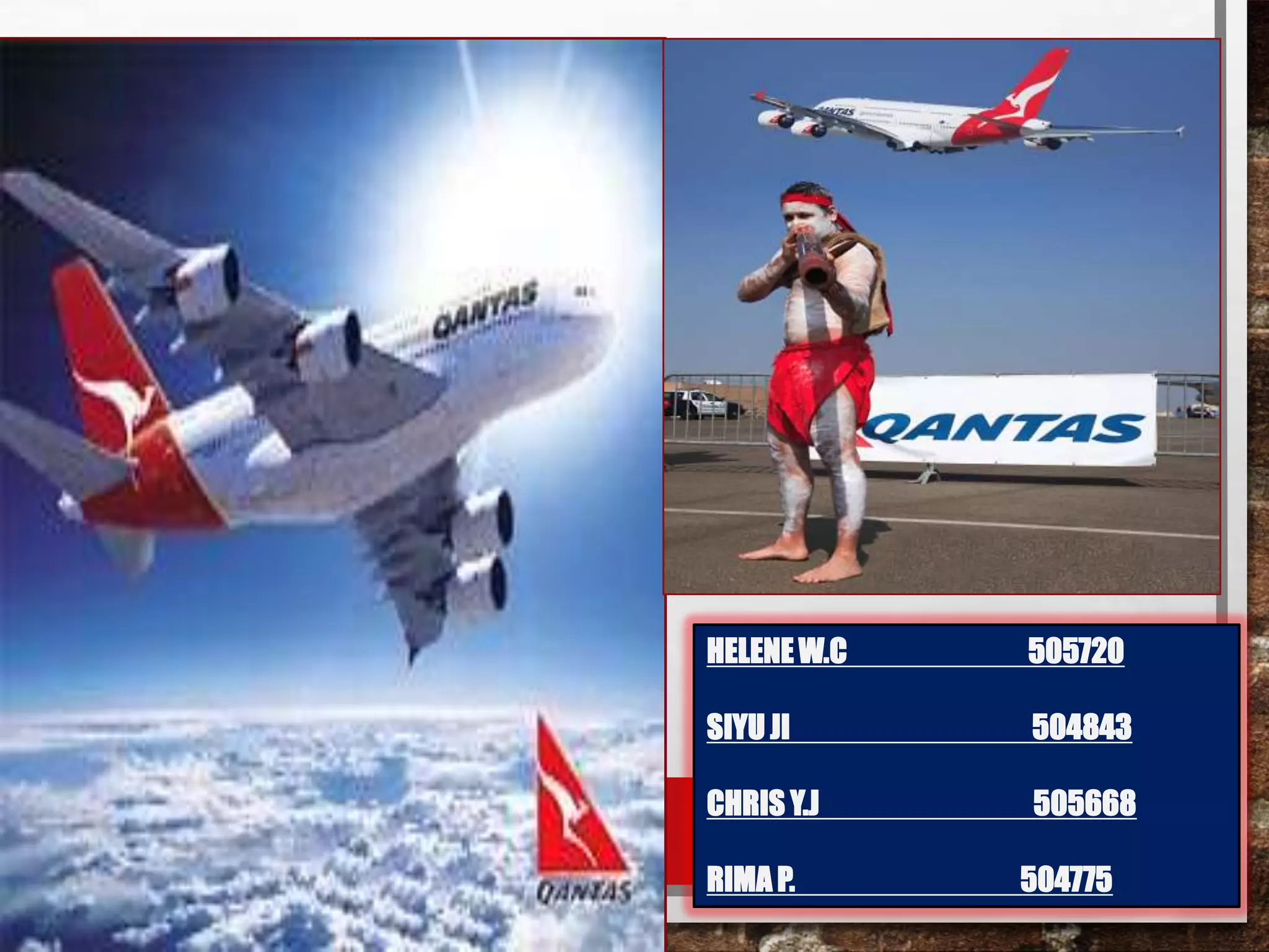 Branding / Marketing / Qantas Australia | PPTX