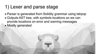Compiling Solidity to WASM using solang | PPTX | Programming Languages ...