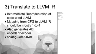 Compiling Solidity to WASM using solang | PPTX