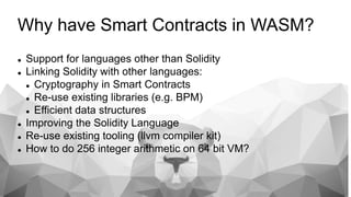 Compiling Solidity to WASM using solang | PPTX