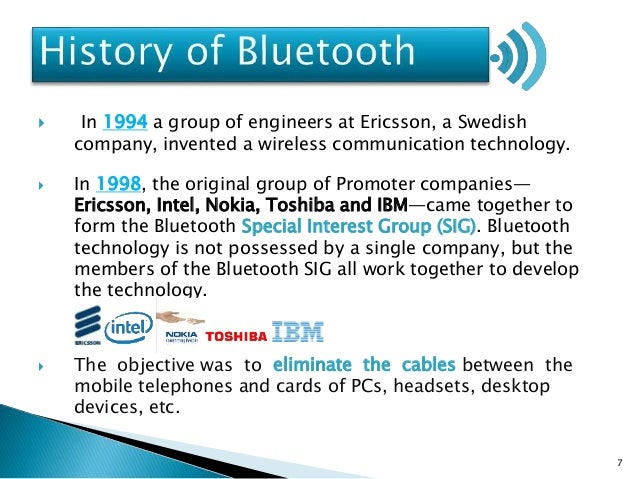 The Bluetooth technology