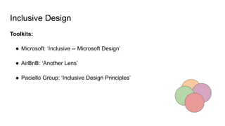 Designing with compassion: The social model of disability and inclusive ...