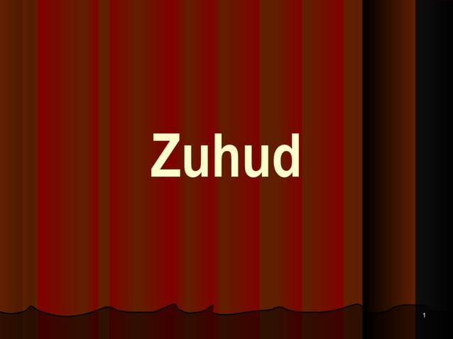 Zuhud | PPT