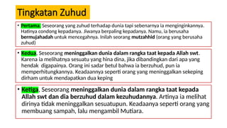 ZUHUD.pptx menguatkan diri menjadi hamba Allah | PPTX