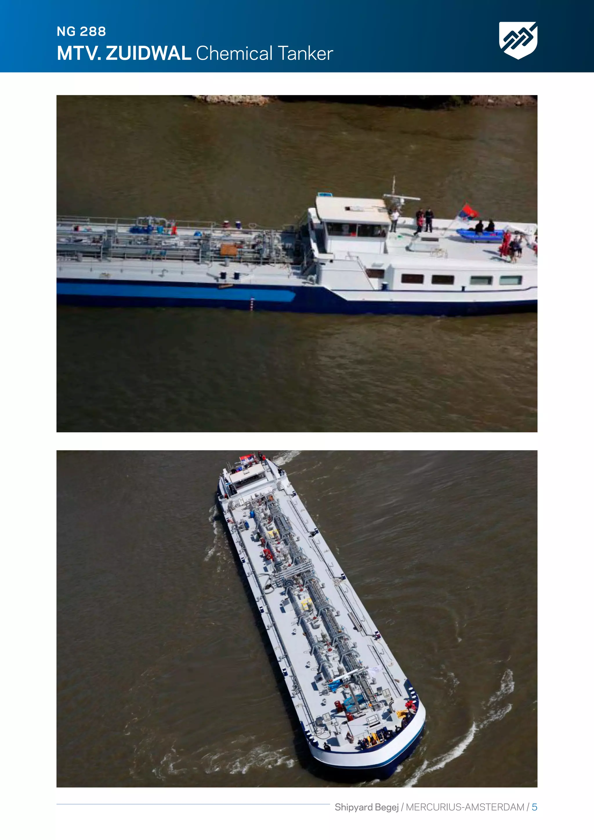 Zuidwal Chemical Tanker Shipyard Begej