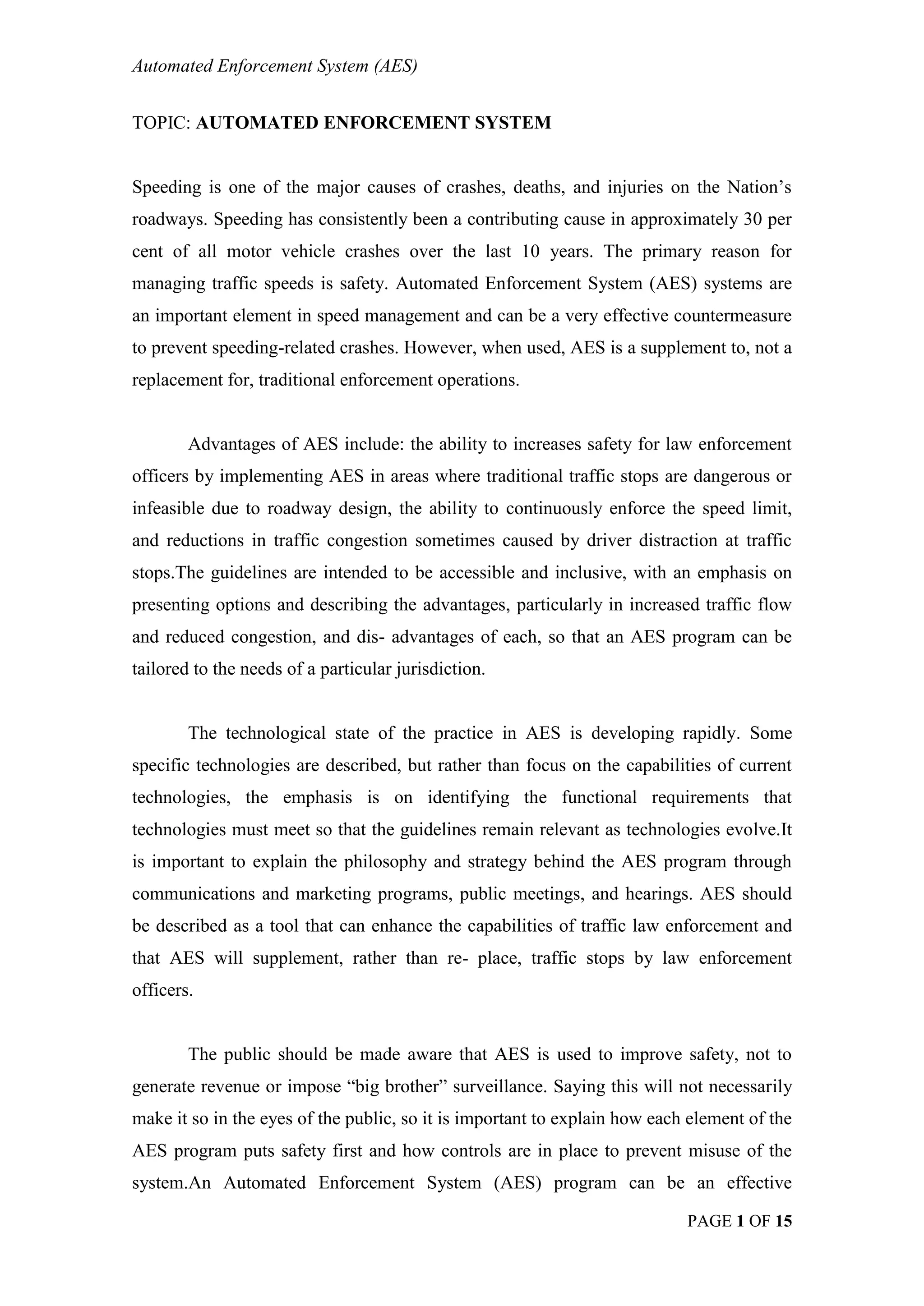 [Zulfadli] automated enforcement system | DOCX