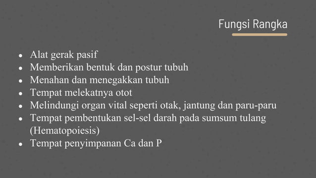 Zulfatul Aliyahsistem Rangka Biologi Sma Kelas Xipptx 