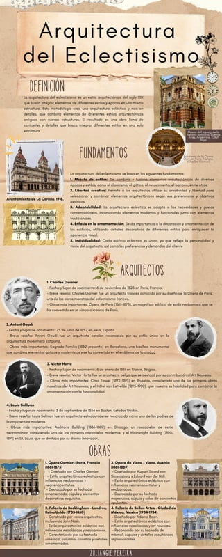 Eclecticismo Que Es