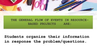 LESSON 8: HIGHER THINKING SKILLS THROUGH IT-BASED PROJECTS | PPT