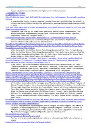 Zulkarnain muhammad ali bookmarks | DOC