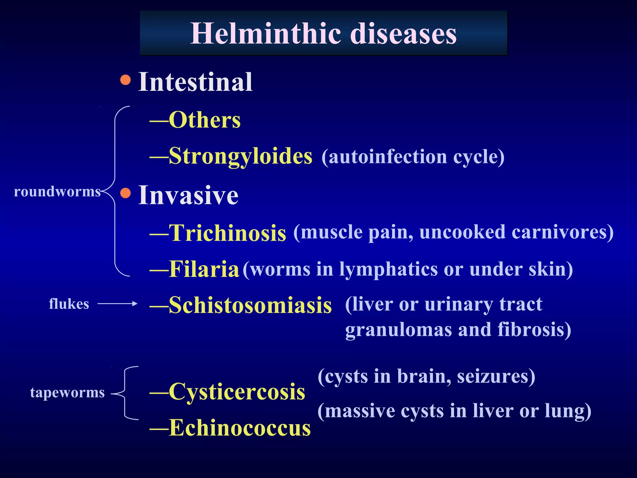 helminthic infection | PPT