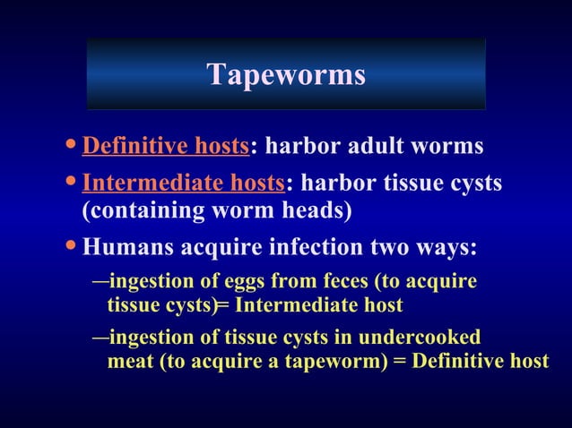 helminthic infection | PPT
