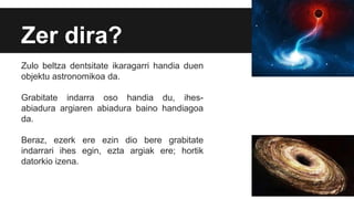 Zulo beltzak borja bustillo 1.e | PPT