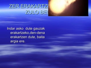 Zulo beltzak eta quasarrak astel | PPT