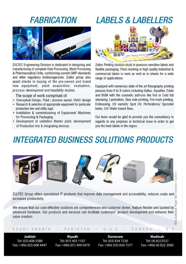 Zultrack (Zultec Group) | PDF