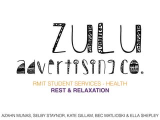 RMIT Student Services Campaign Presentation | PDF