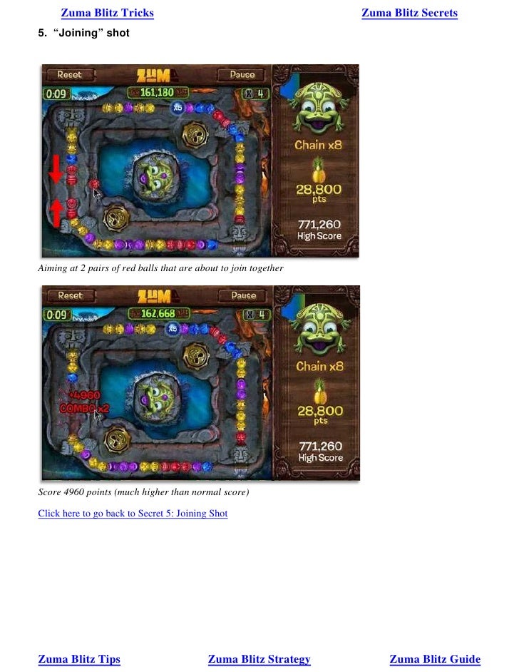 Zuma blitz guide - urloki