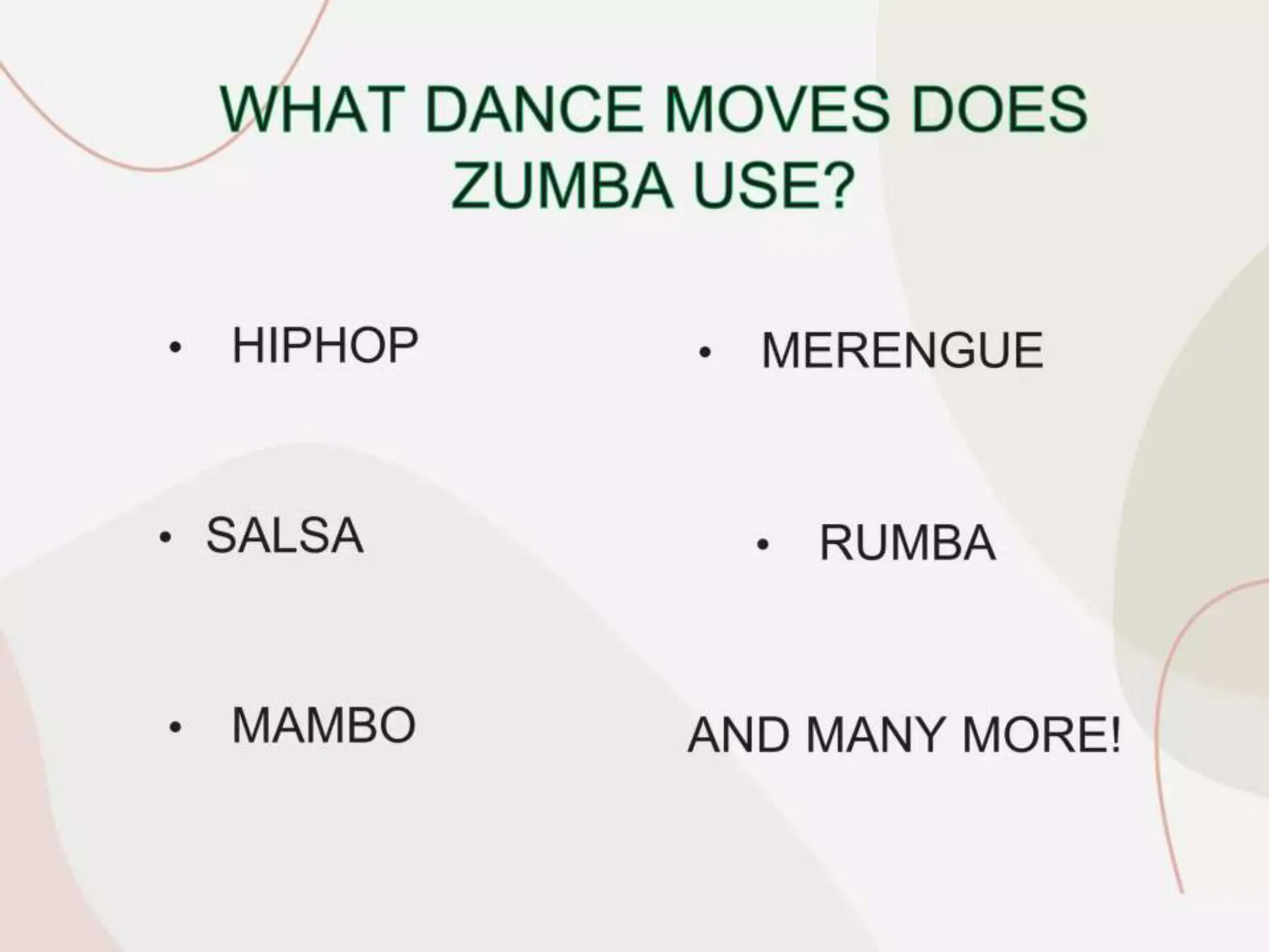 zumba lesson grade 10 fourth quarter topic | PPTX
