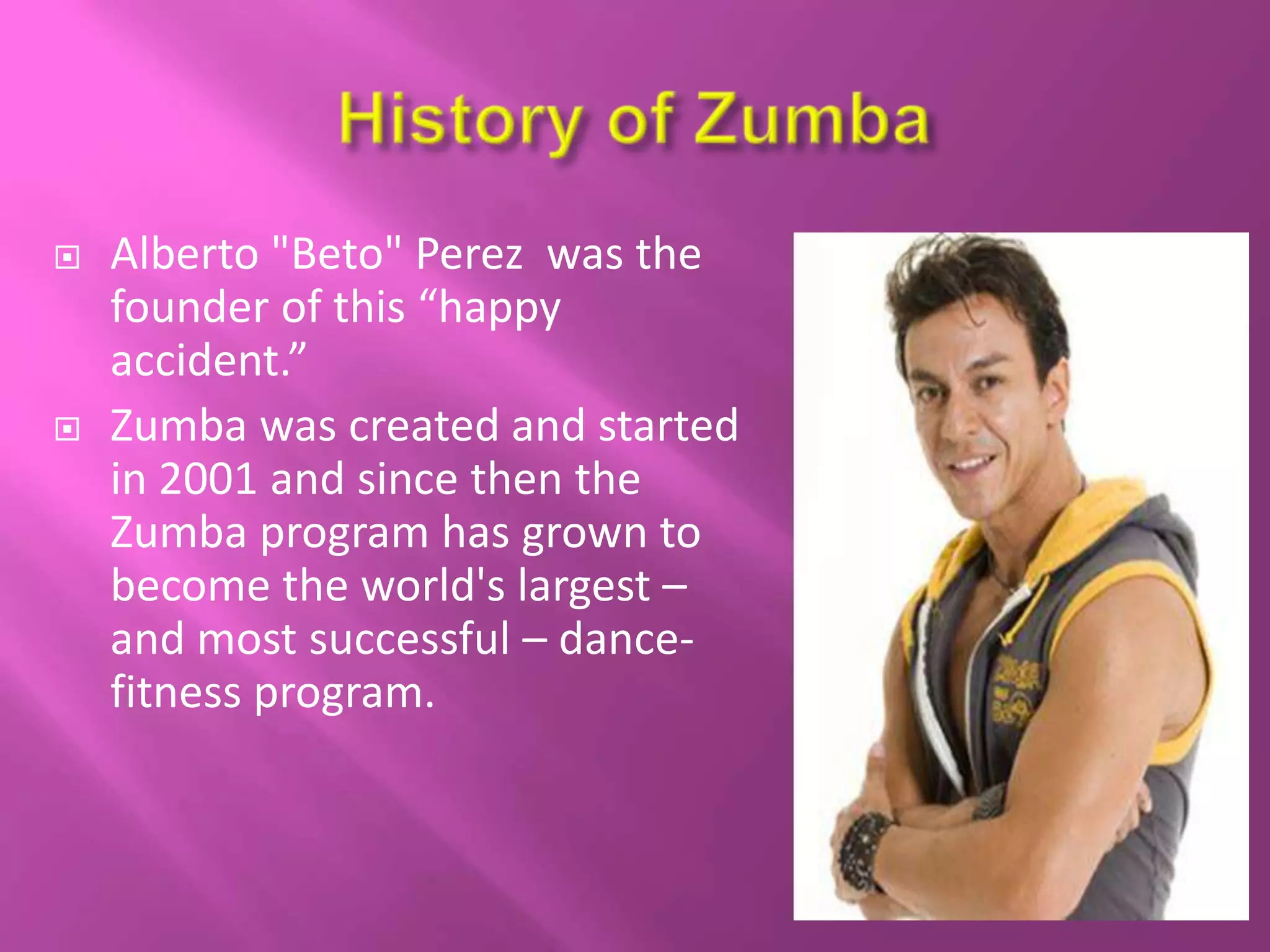 Zumba ppt | PPTX