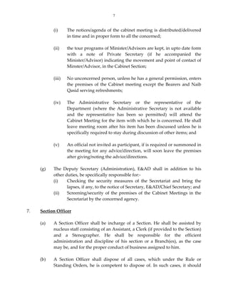 Manual of secretariat_instructions | PDF