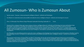 Zumosun broucher | PPT