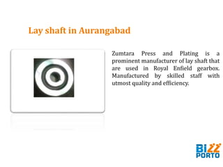 Zumtara Press and Plating Pvt. Ltd. | PPTX | Commercial Trucks | Auto Body Styles