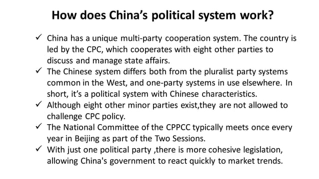 China's Political System | PDF