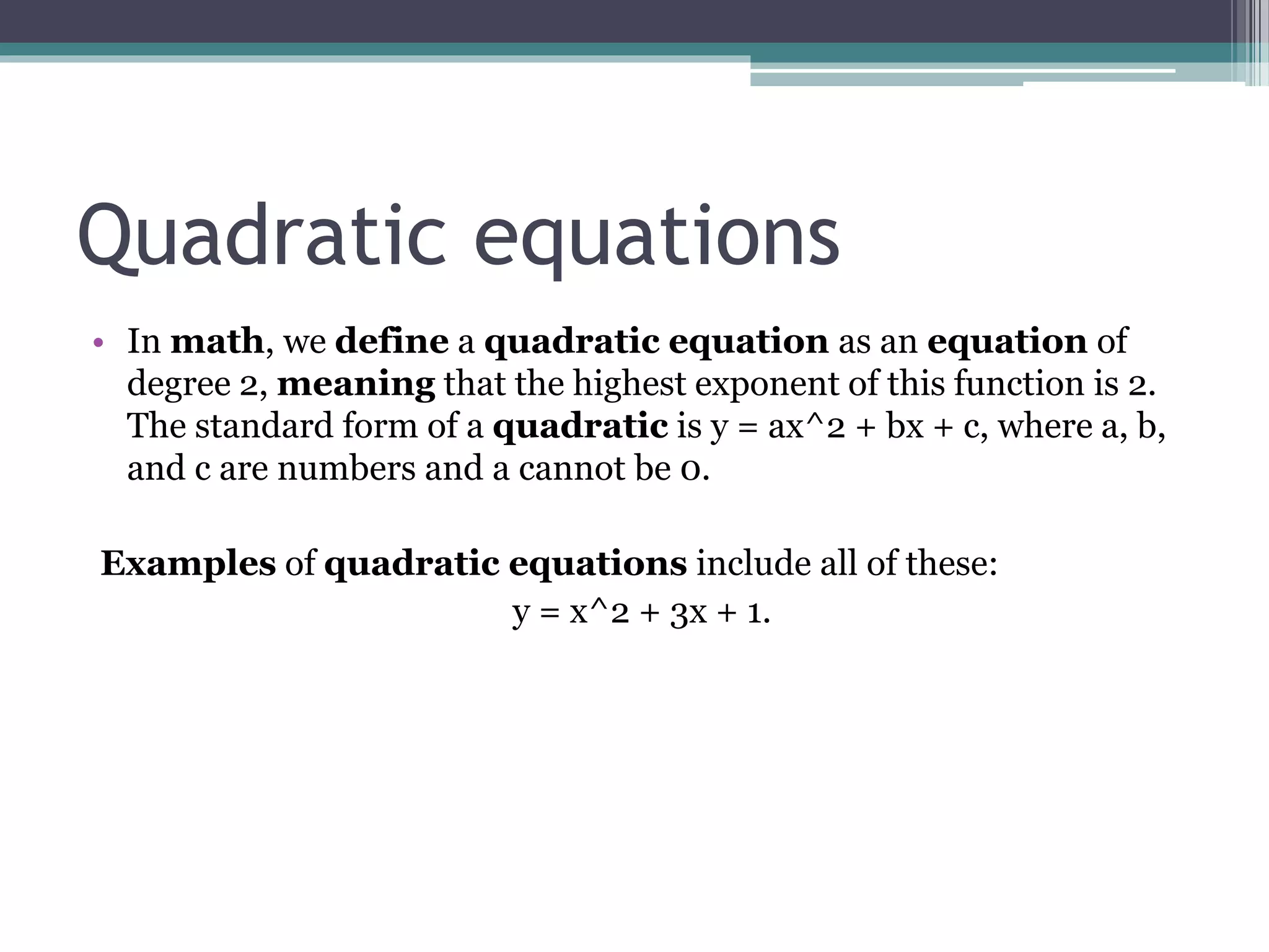 Introduction to Business Mathematics | PPTX