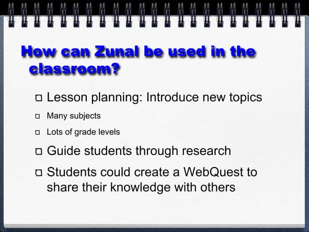 Zunal presentation | PPT