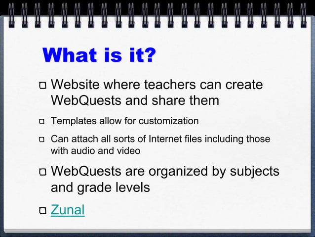 Zunal presentation | PPT