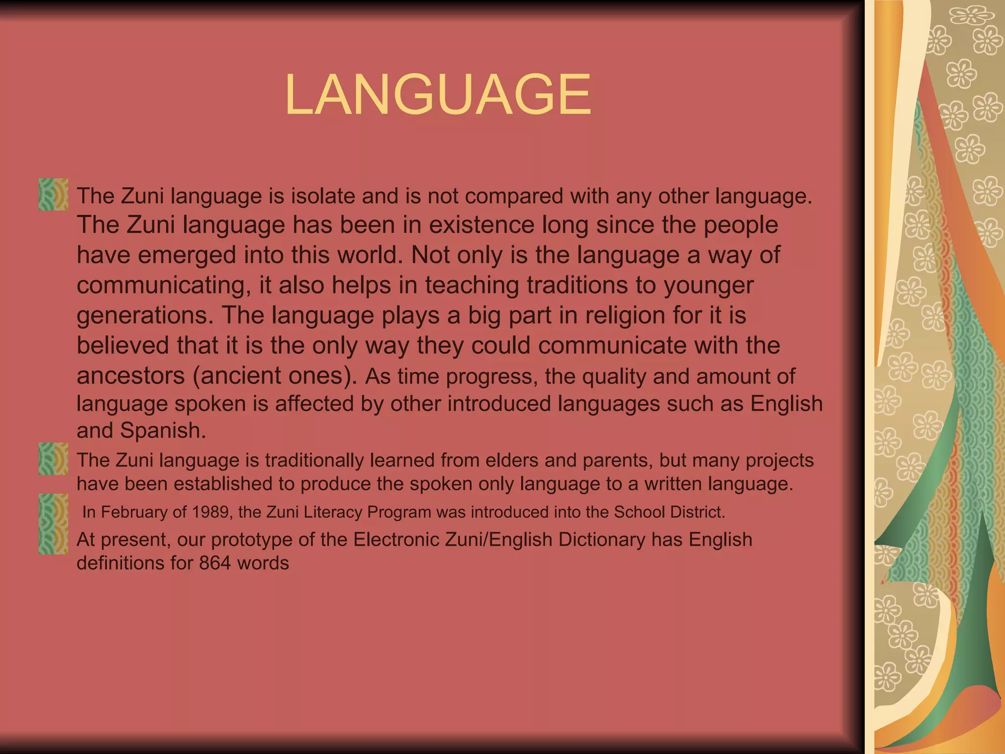 Zuni | PPT