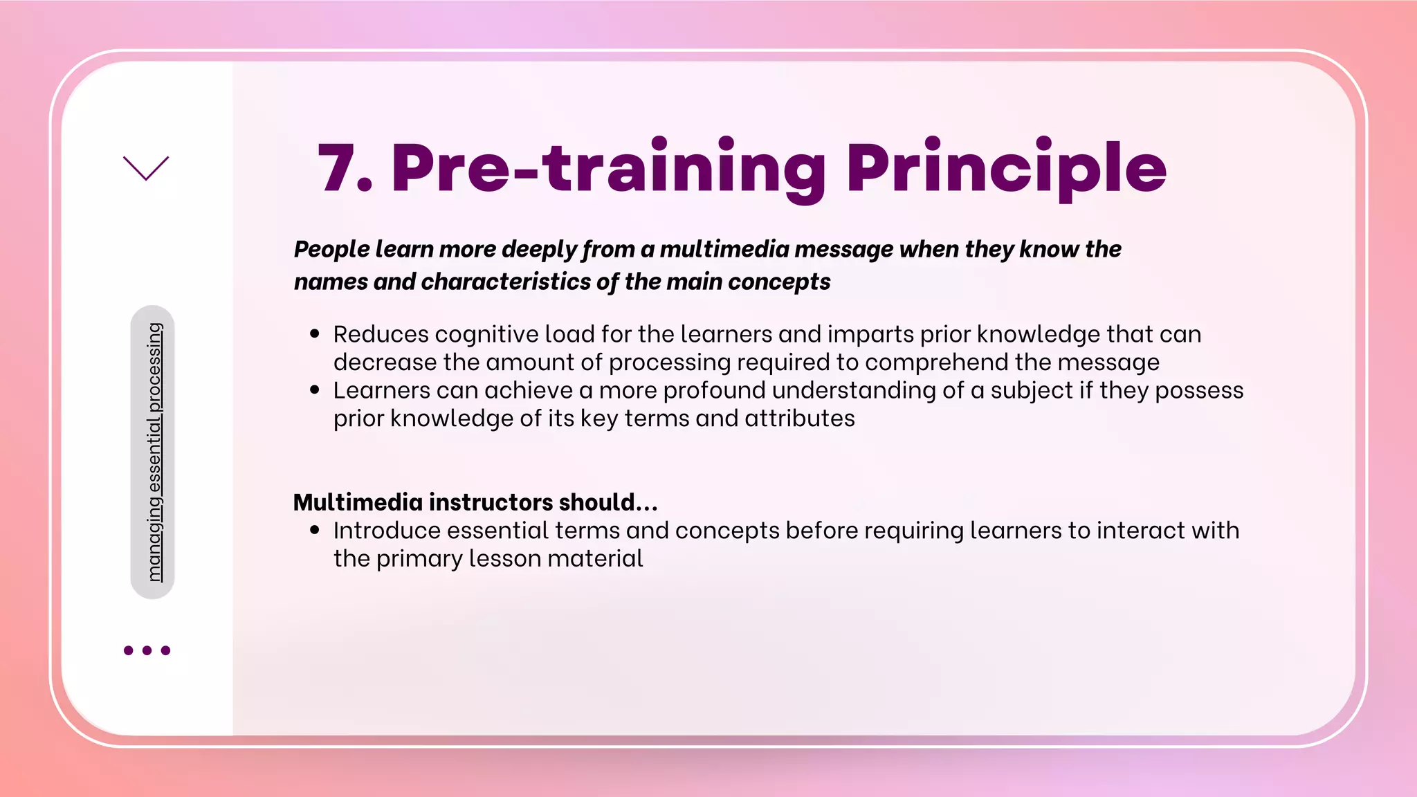 12 Principles of Multimedia Design | PDF