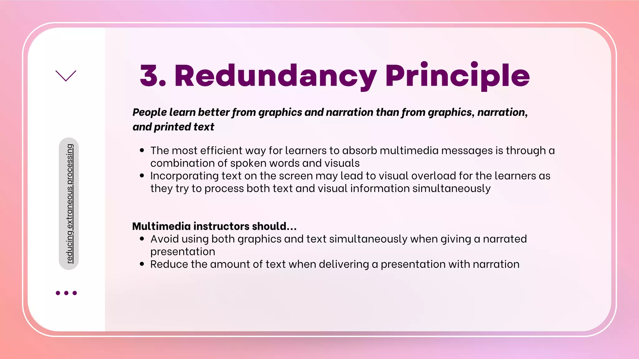 12 Principles of Multimedia Design | PDF